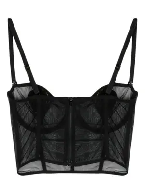 Fiorucci Semi-sheer Mesh Top