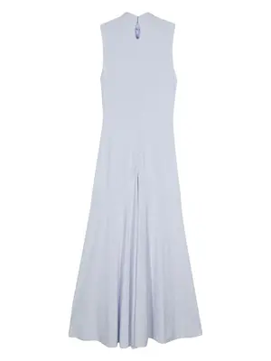 COURREGES Logo-embroidered Maxi Dress