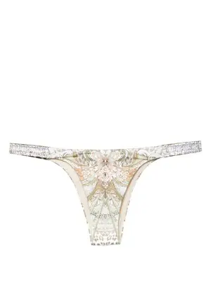 Camilla Tower Tales Bikini Bottom - Neutrals