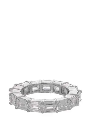 FANTASIA BY DESERIO 14kt Gold Cubic Zirconia Eternity Ring - White