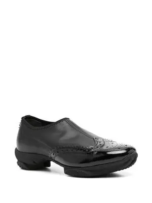 Kiko Kostadinov Sonia Slip-On Brogues In Black - 57% Off