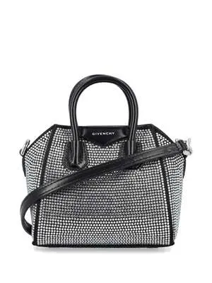 Givenchy Antigona Rhinestone-embellished Mini Bag