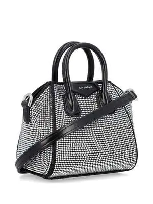 Givenchy Antigona Rhinestone-embellished Mini Bag
