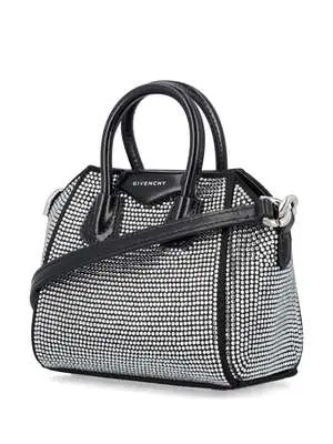 Givenchy Antigona Rhinestone-embellished Mini Bag