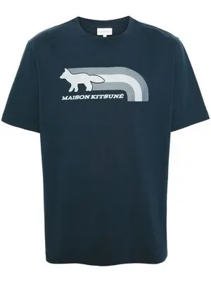 Maison Kitsuné Fox-motif Cotton T-shirt
