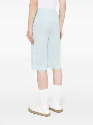 Issey Miyake Plissé Satin Shorts