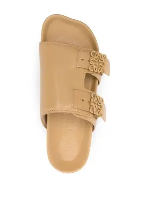 Loewe Ease Anagram-buckle Strap Slides