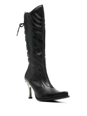 Vetements X New Rock Firestorm 100mm Leather Boots