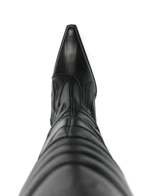 Vetements X New Rock Firestorm 100mm Leather Boots
