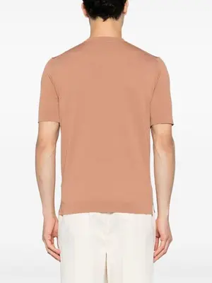 DELL'OGLIO Crew-neck Cotton T-shirt
