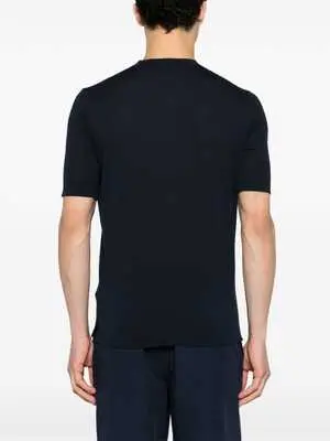 DELL'OGLIO Crew-neck Cotton T-shirt