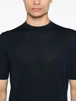 DELL'OGLIO Crew-neck Cotton T-shirt