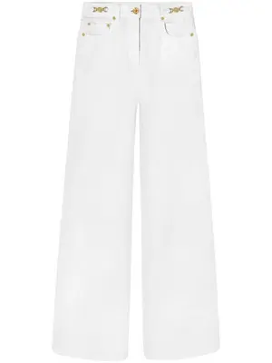 Versace Mid-rise Flared Jeans
