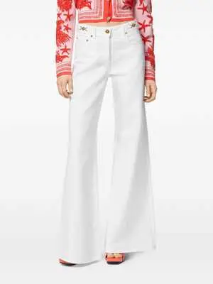 Versace Mid-rise Flared Jeans