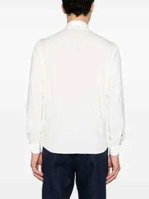 DELL'OGLIO Long-sleeve Cotton Henley Shirt