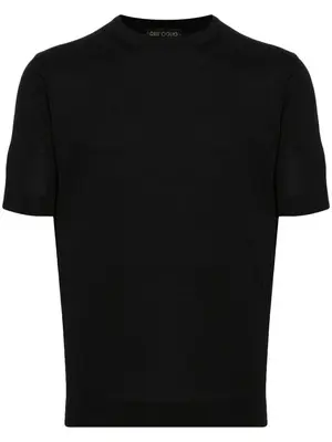 DELL'OGLIO Crew-neck Cotton T-shirt