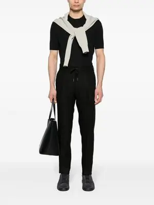 DELL'OGLIO Crew-neck Cotton T-shirt