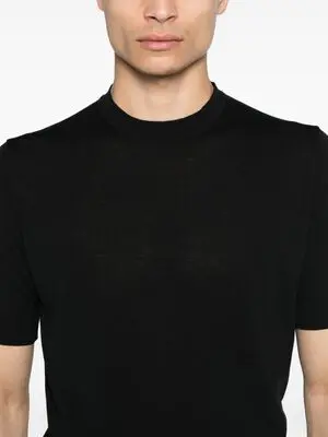 DELL'OGLIO Crew-neck Cotton T-shirt