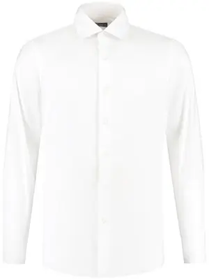 FINAMORE 1925 Napoli Cotton Shirt - White