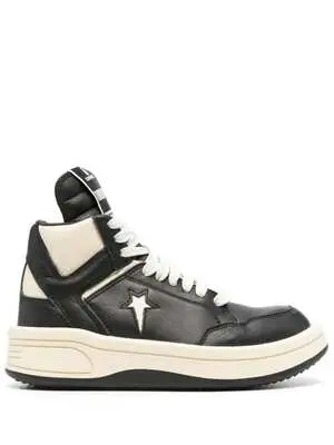 Rick Owens Patchwork Sneakers For Women
