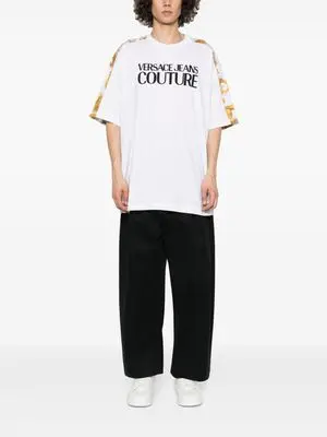 Versace Logo-print Cotton T-shirt