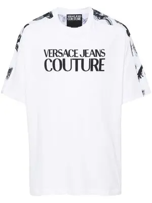 Versace Logo-print Cotton T-shirt
