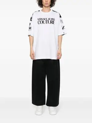 Versace Logo-print Cotton T-shirt