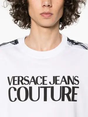 Versace Logo-print Cotton T-shirt