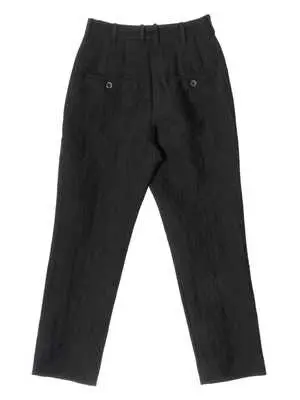 UMA WANG Slim-fit Linen Trousers