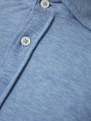 BARBA NAPOLI Button-up Shirt - Blue