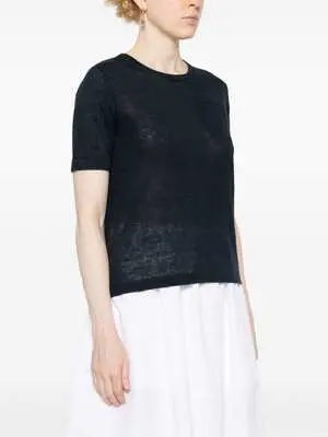 Max Mara Linen Knitted Top