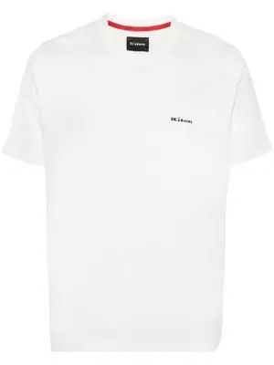 Kiton Embroidered T-shirts For Men