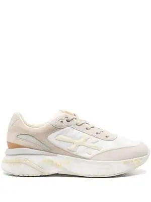 Premiata Moerun Panelled Sneakers - White