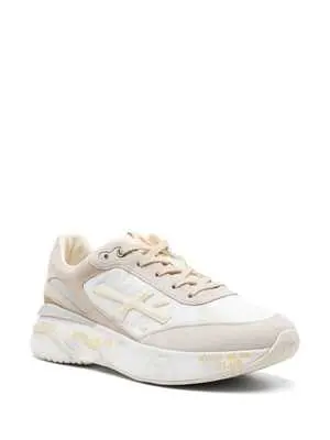 Premiata Moerun Panelled Sneakers - White