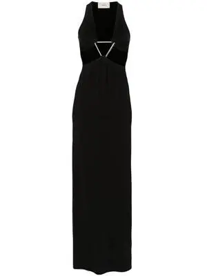 Coperni Cut-out Triangle Maxi Dress