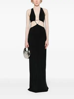 Coperni Cut-out Triangle Maxi Dress