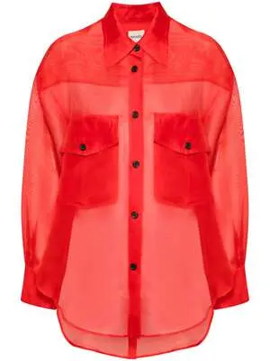 Khaite Mahmet Silk Shirt