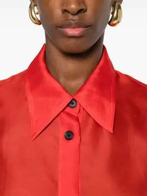 Khaite Mahmet Silk Shirt