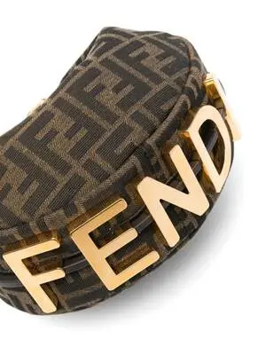 Fendi Mini Baguette Bag - Brown