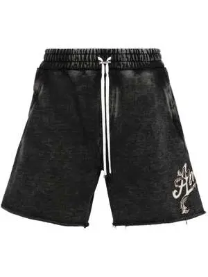Amiri Raw Edge Hem Shorts For Men