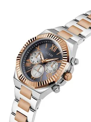 Guess Equity Stainless Steel 44mm Watch - Black