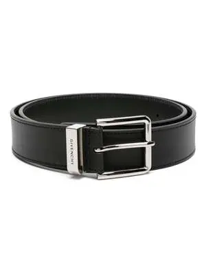 Givenchy Gentleman Leather Belt - Black
