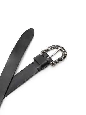 P.a.r.o.s.h Buckle Leather Belt