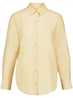 PAULA S Ametista Silk Shirt - Neutrals