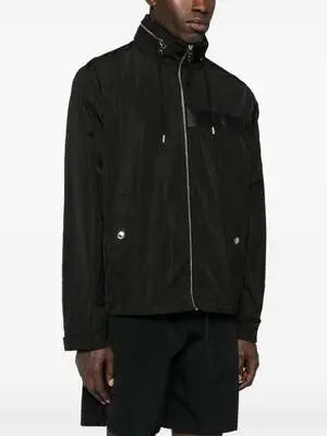 Michael Kors Logo Debossed Windbreaker