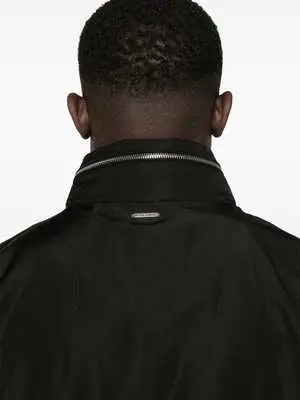 Michael Kors Logo Debossed Windbreaker