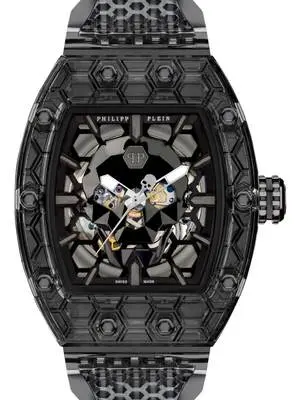Philipp Plein Cry$tal Ghost 55mm Watch