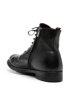 Officine Creative Lace-up Calf Leather Boots