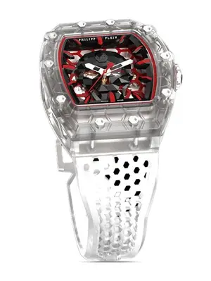Philipp Plein 55mm Cry$tal $layer Watch