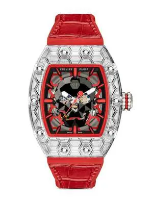Philipp Plein 55mm Cry$tal $layer Watch